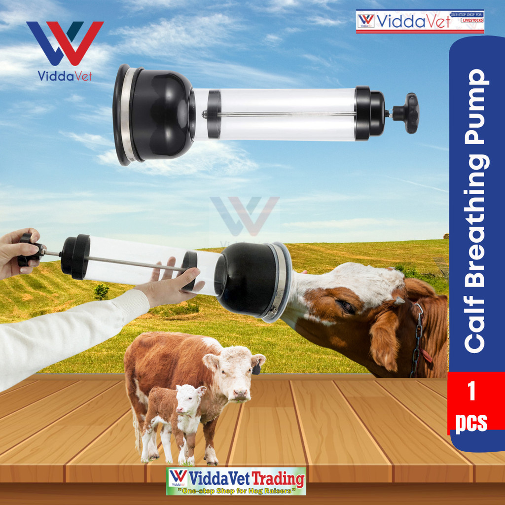 Viddavet Calf Assisted Breathing Pump Newborn Calf Sputum Artificial ...
