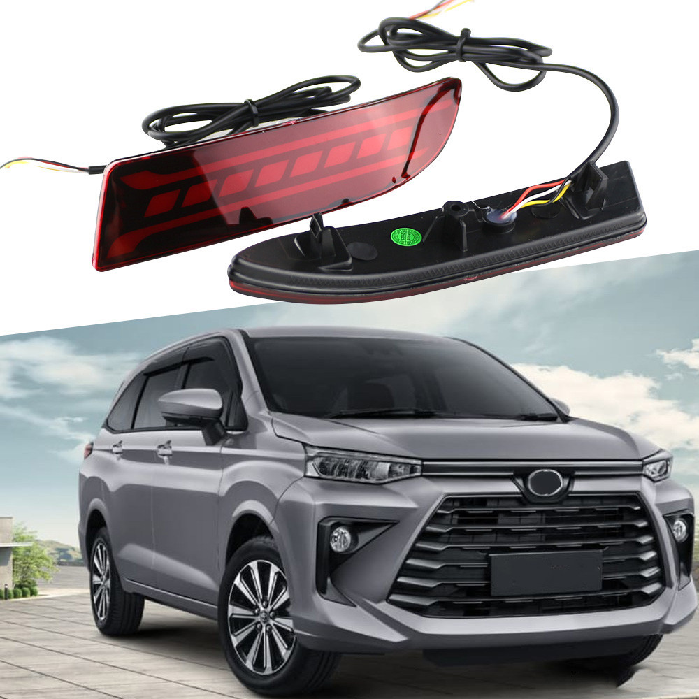 Rear Bumper Lights for Toyota Avanza 2022 2023 Led Stop Signal for Cars ...