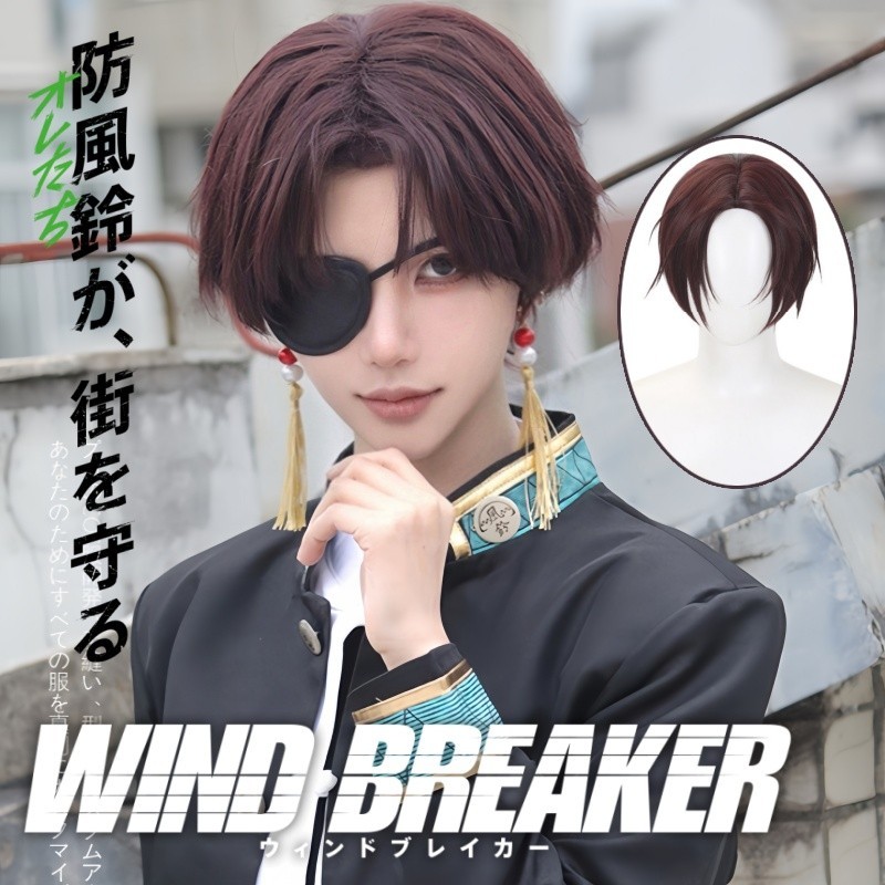 Cosplay WIND BREAKER Anime Characters Costume Wig Set HAYATO SUO HARUKA ...