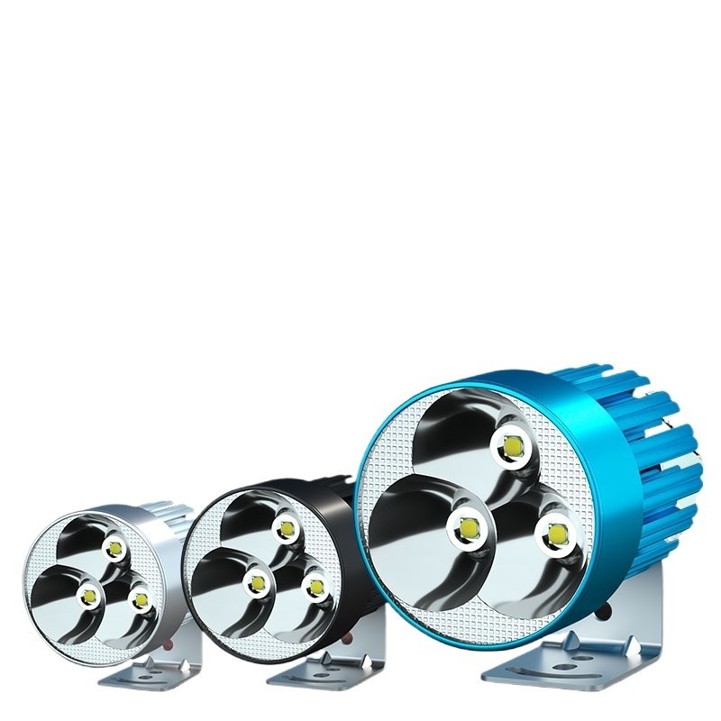 Electric motorcycle tricycle modified rogue spotlight 12V48V60V super ...