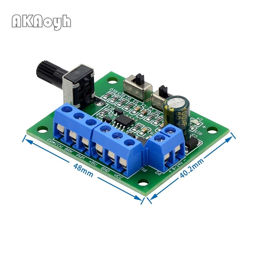 PWM speed controller brushless DC motor driver board regulator plate ...