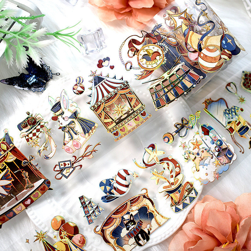 Handbook Tape Retro Character Hand-Collage Landscaping diy Decoration ...