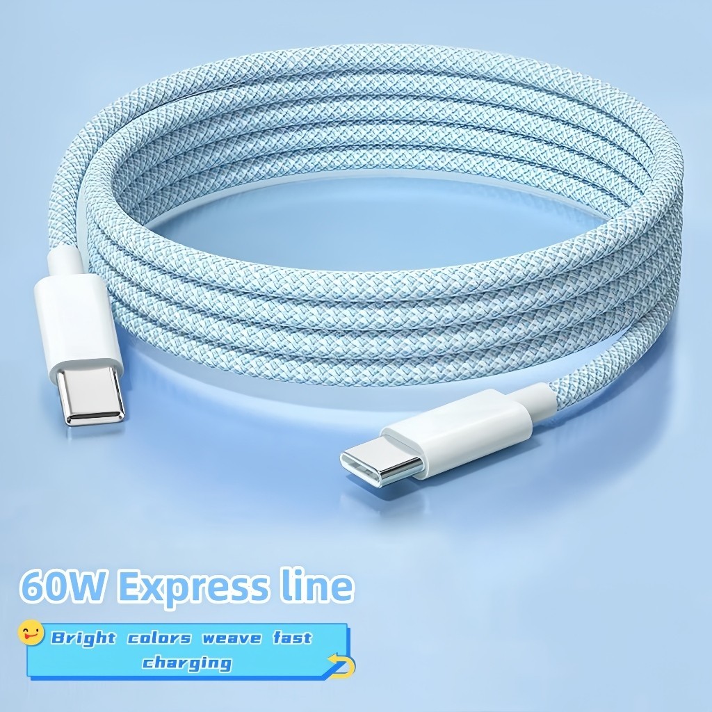 PD 20W Fast Charger Cable USB C to USB Type C Cable For iPhone 15 ...