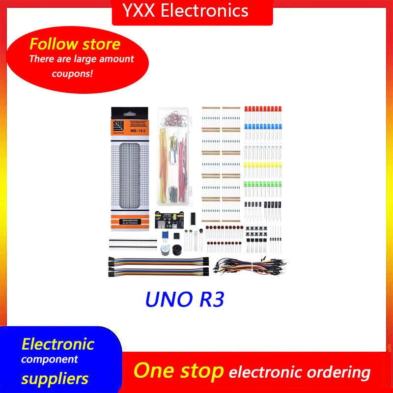 Compatible with the UNO R3 Component Pack Beginner Kit | Shopee Philippines Compatible with the UNO R3 Component Pack Beginner Kit | Shopee Philippines