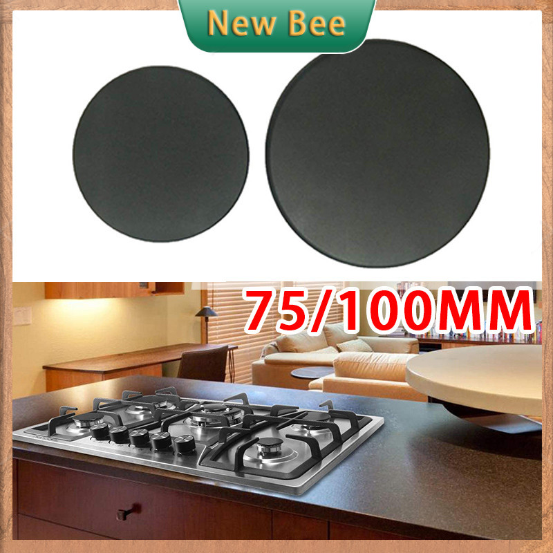 75/100MM Universal Gas Hob Stove Top Cover Flame Cap Burner Crown Cover ...