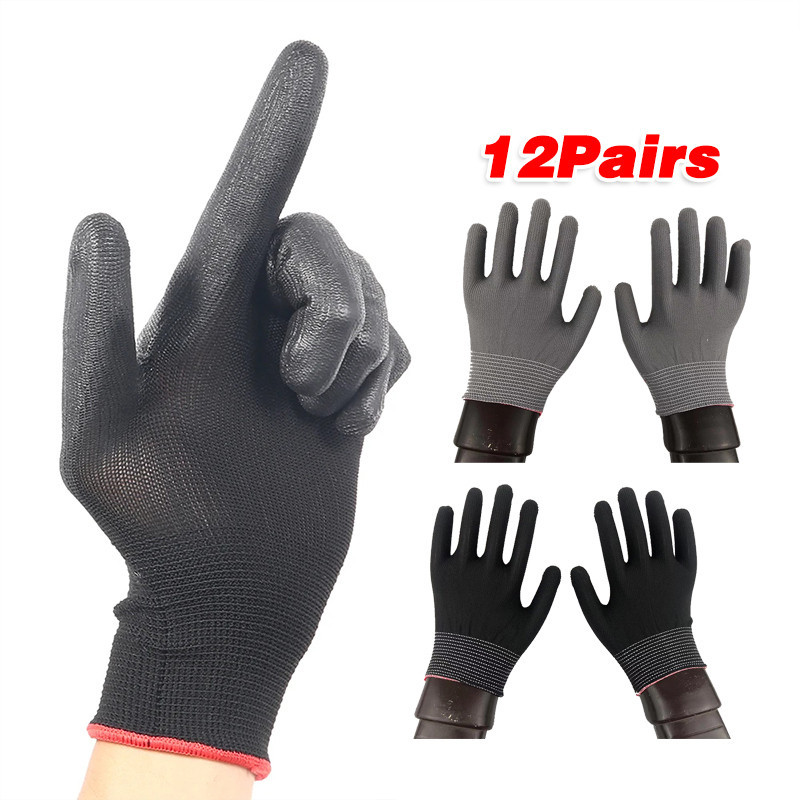 12 Pair Anti Static Antiskid Gloves PC Computer Phone Repair Electronic ...