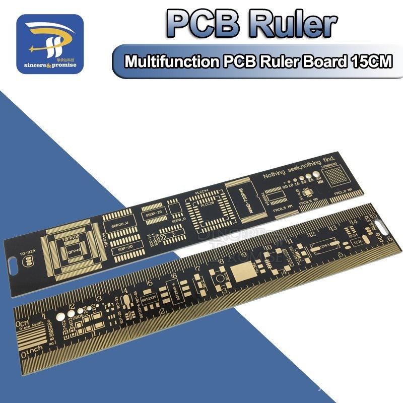 RQ+15CM PCB Ruler v2 - 6" for Electronic Engineers/Geeks/Makers/For ...