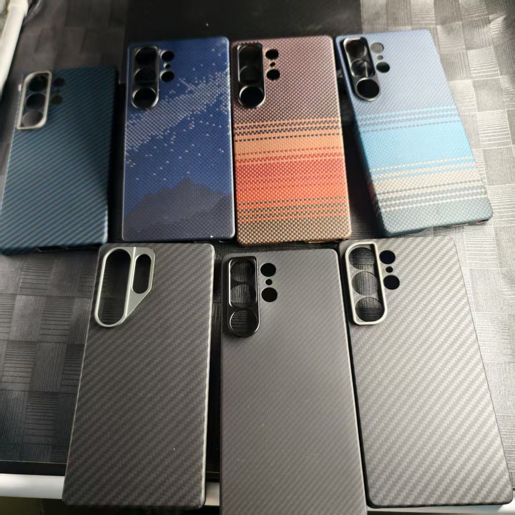 Samsung Galaxy S25 Ultra Kevlar Aramid Fiber Phone Case Matte Black New ...
