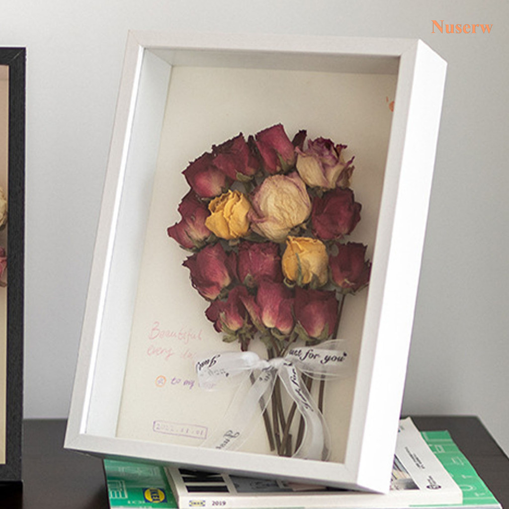 Shadow Box Frame Display Case , Dried Flower Photo Frame, 3D Picture ...