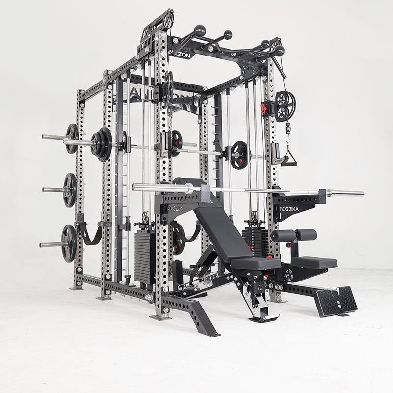 Home Indoor Smith Machine Squat Rack Comprehensive Training Equipment ...