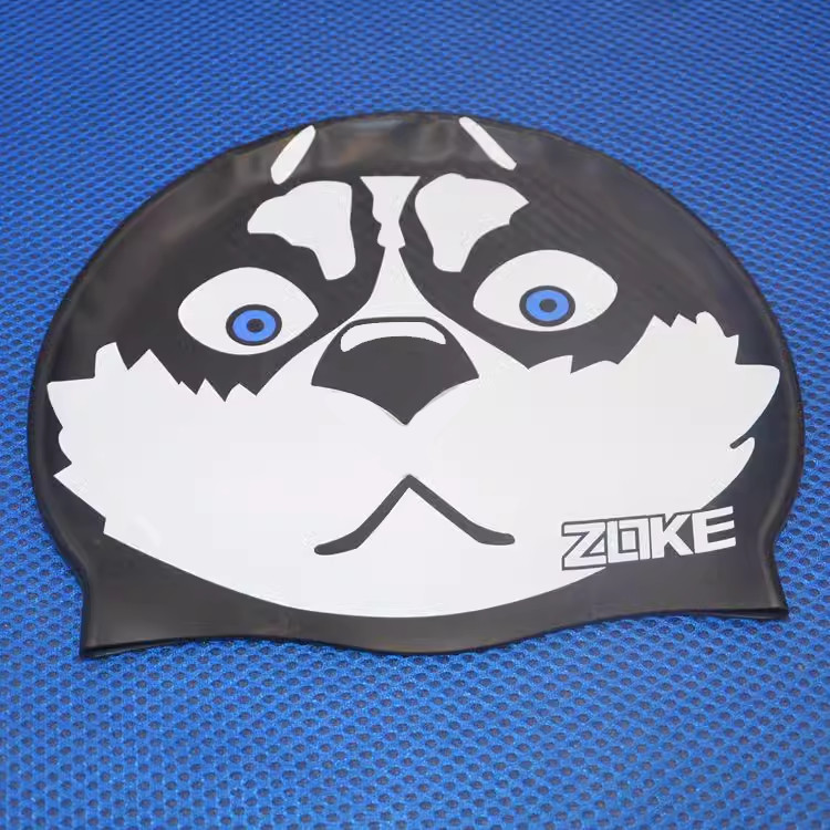 [Ready Straw] 2025ZOKE Zook Swimming Cap Male Female Puppy Husky ...