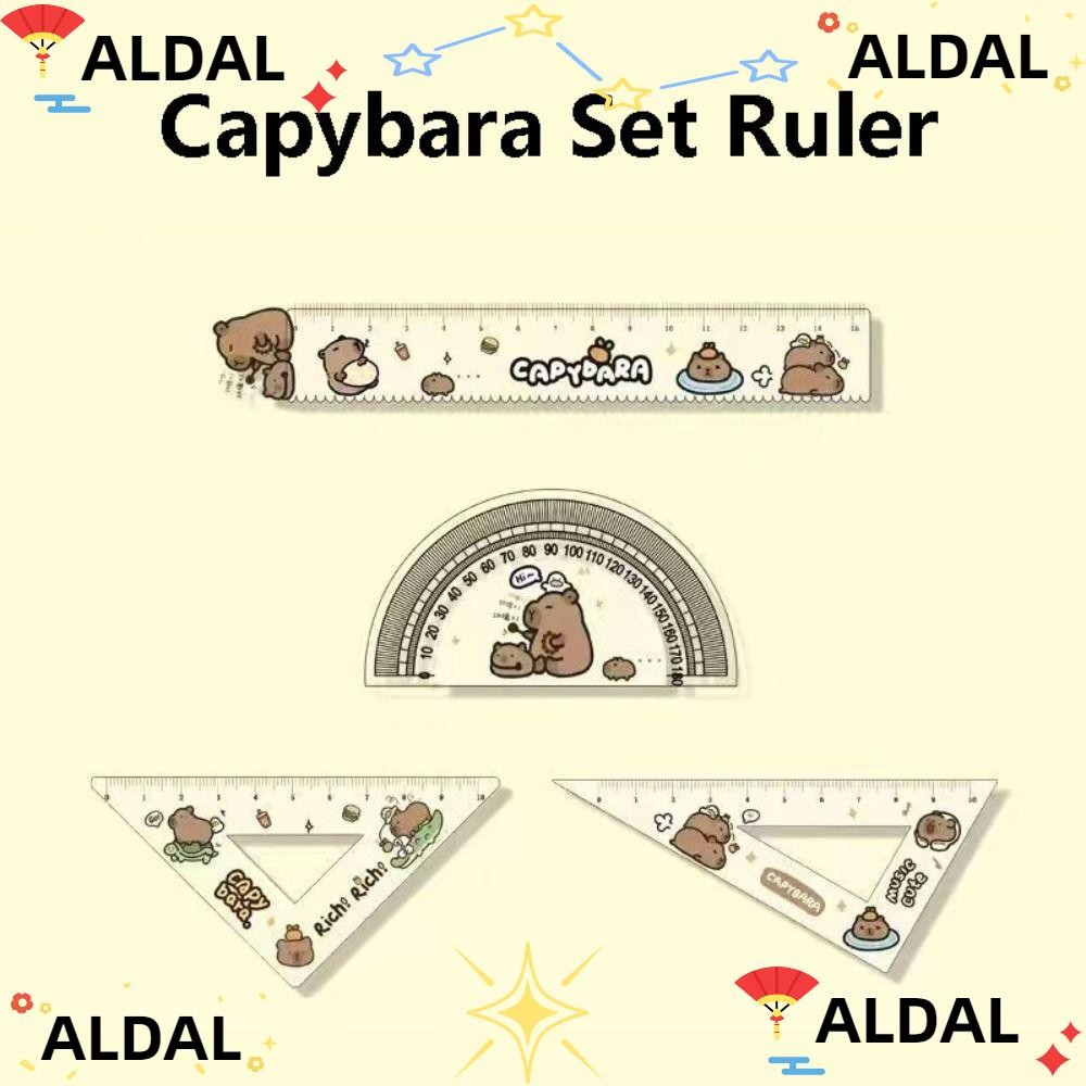 ALDAL 1 Set Metric Ruler, High Appearance Straightedge Measuring Too ...