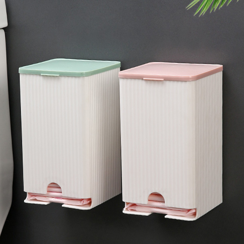 Wall-Mounted Sanitary Napkin Storage Box Tissue Storage Box Multi ...