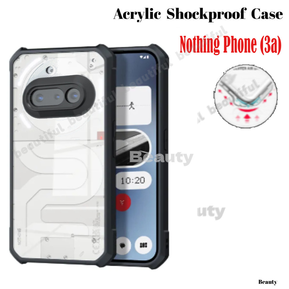 Casing for Nothing Phone (3A) Pro Acrylic Phone Case For Nothing Phone ...