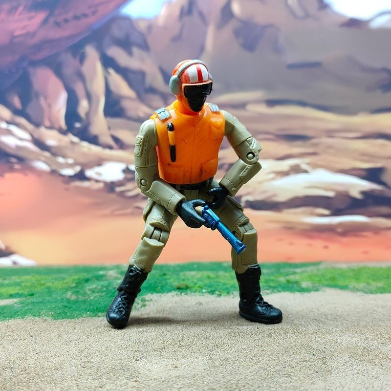 Bbi 12cm Doll Air Force Joint Super Movable Doll 1/18 Scene Soldier ...