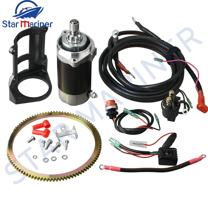 ELECTRIC START KIT FOR SUZUKI Outboard Motor DT40 40HP 2 STROKE Starter ...