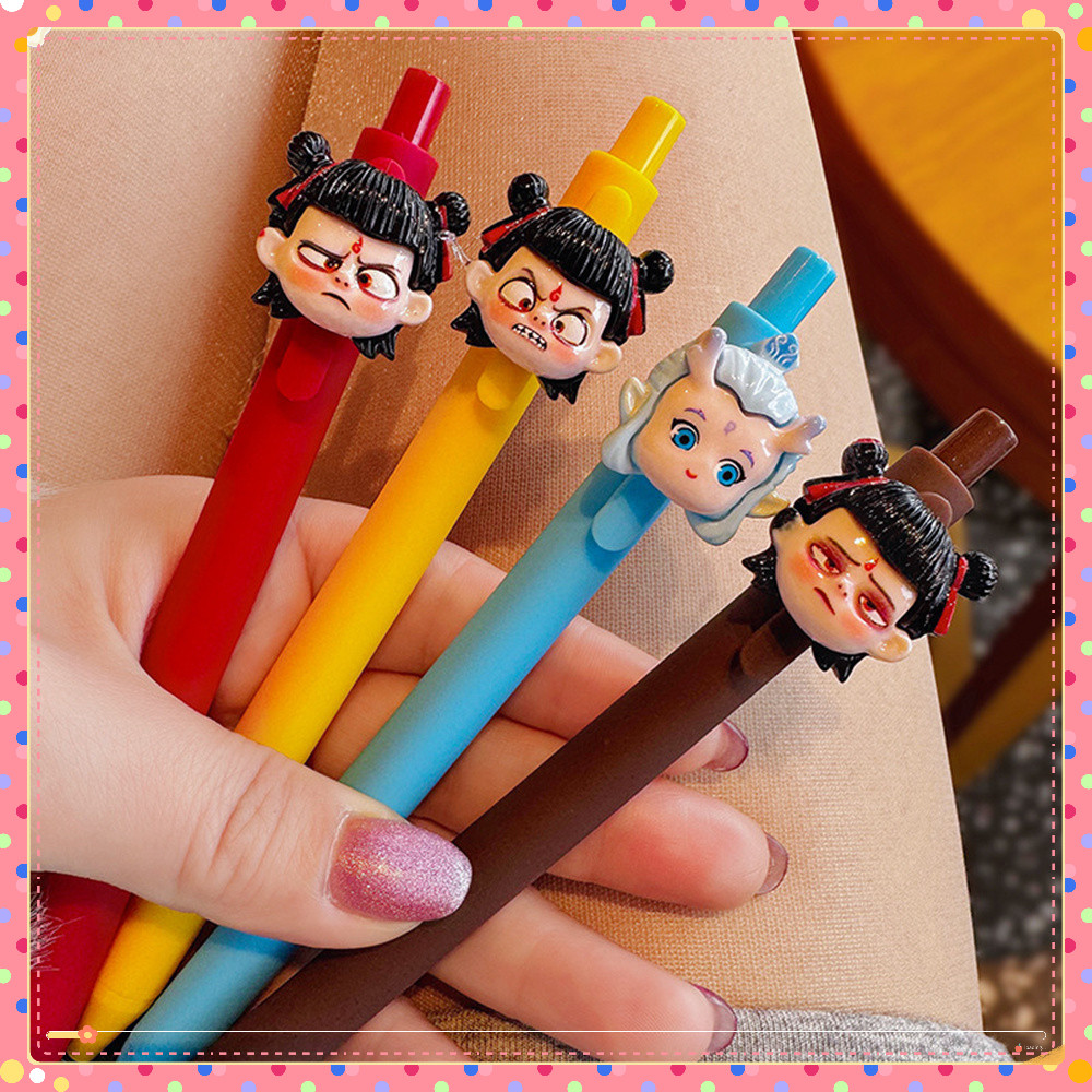 2025 Nezha Ao Bing Magic Pen Cute Anime Themed Ballpoint Pen for ...