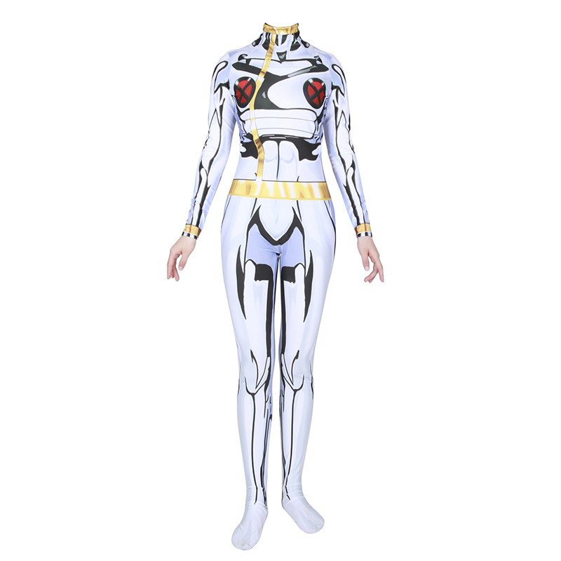 X-men Ororo Munroe Cosplay Jumpsuit Women Superhero Halloween Zentai ...