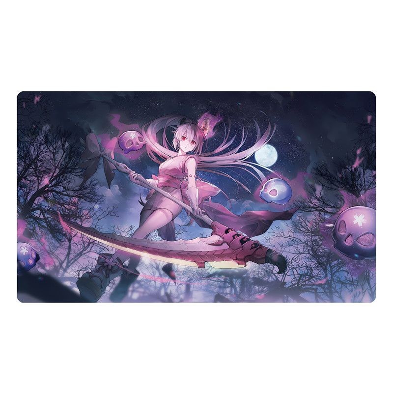 Yu-Gi-Oh! DIY Playmat Ghostly Blood Cherry Demon Type Custom Card Game ...