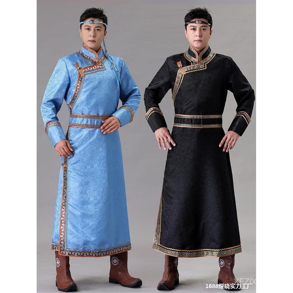 Stage Costume Mongolian Costume Mongolian Dance Men's Minority ...