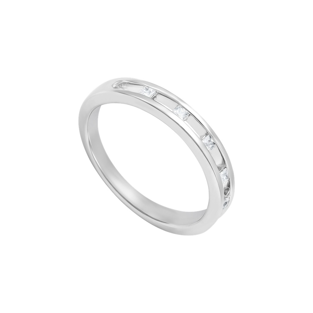 Silver ring with stone STYLE By PNJ XM00W000095 | Shopee Philippines