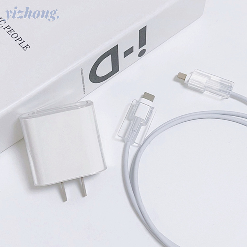 Charger Case Set for iPhone 18W/20W Charging Protector 3Pcs Set Laser ...