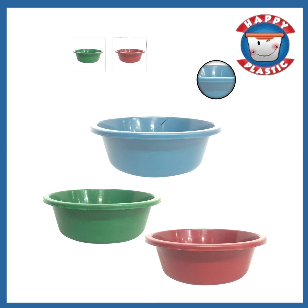Happy Plastic Bengar Mini Colored Basin - 9208 BG Basin Col Random ...