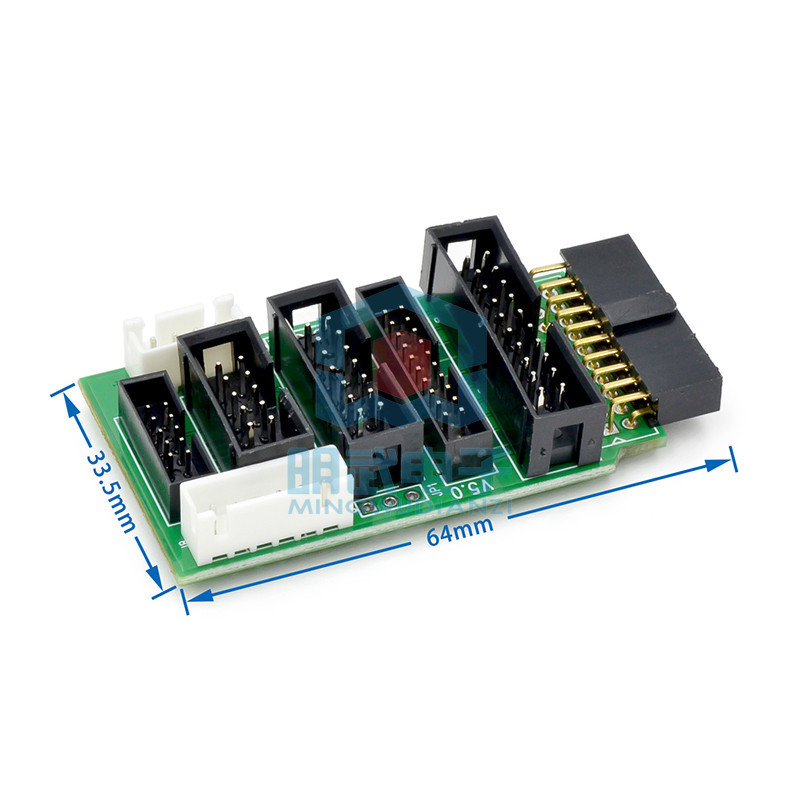 Multifunctional Adapter Board Support jtag link v8 v9 ulink2 st linkarm ...