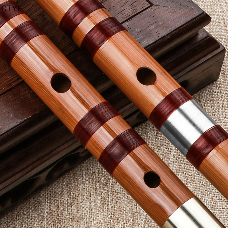 CTYF Bamboo Flute Beginner Ancient Style Female Transverse Flute ...
