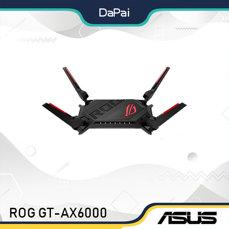 Asus ROG GT-AX6000 Red Spider Router High Speed Gigabit Port Dual Band ...