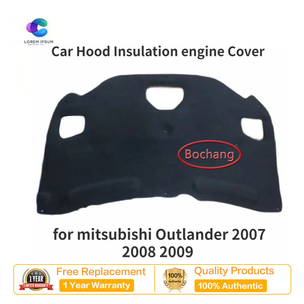 GG+bochang Car Hood Insulation engine Cover for mitsubishi Outlander ...