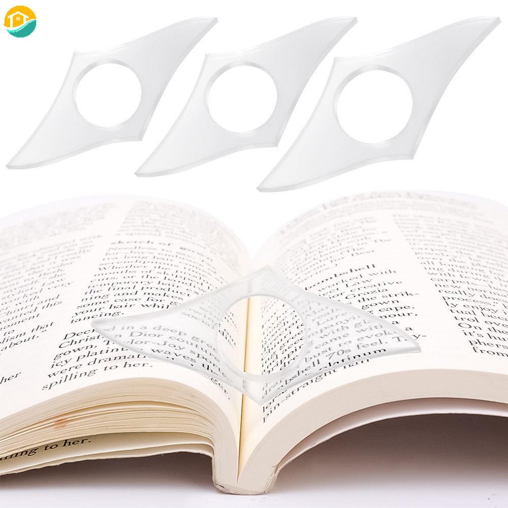 Acrylic Thumb Bookmark Book Page Presses Holder Stands Convenient ...