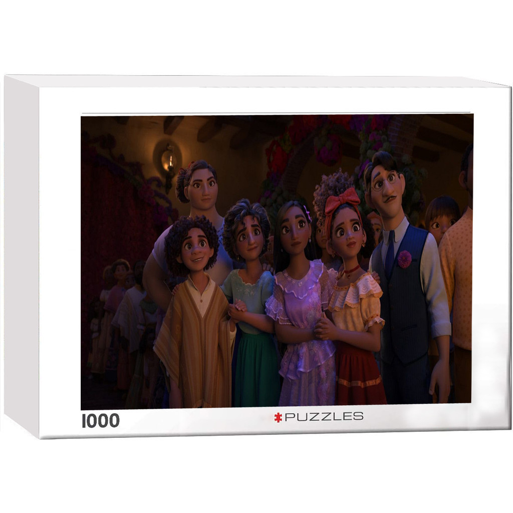 Disney Encanto Characters Anime 1000 Pcs Wooden Jigsaw Puzzle Colorful ...