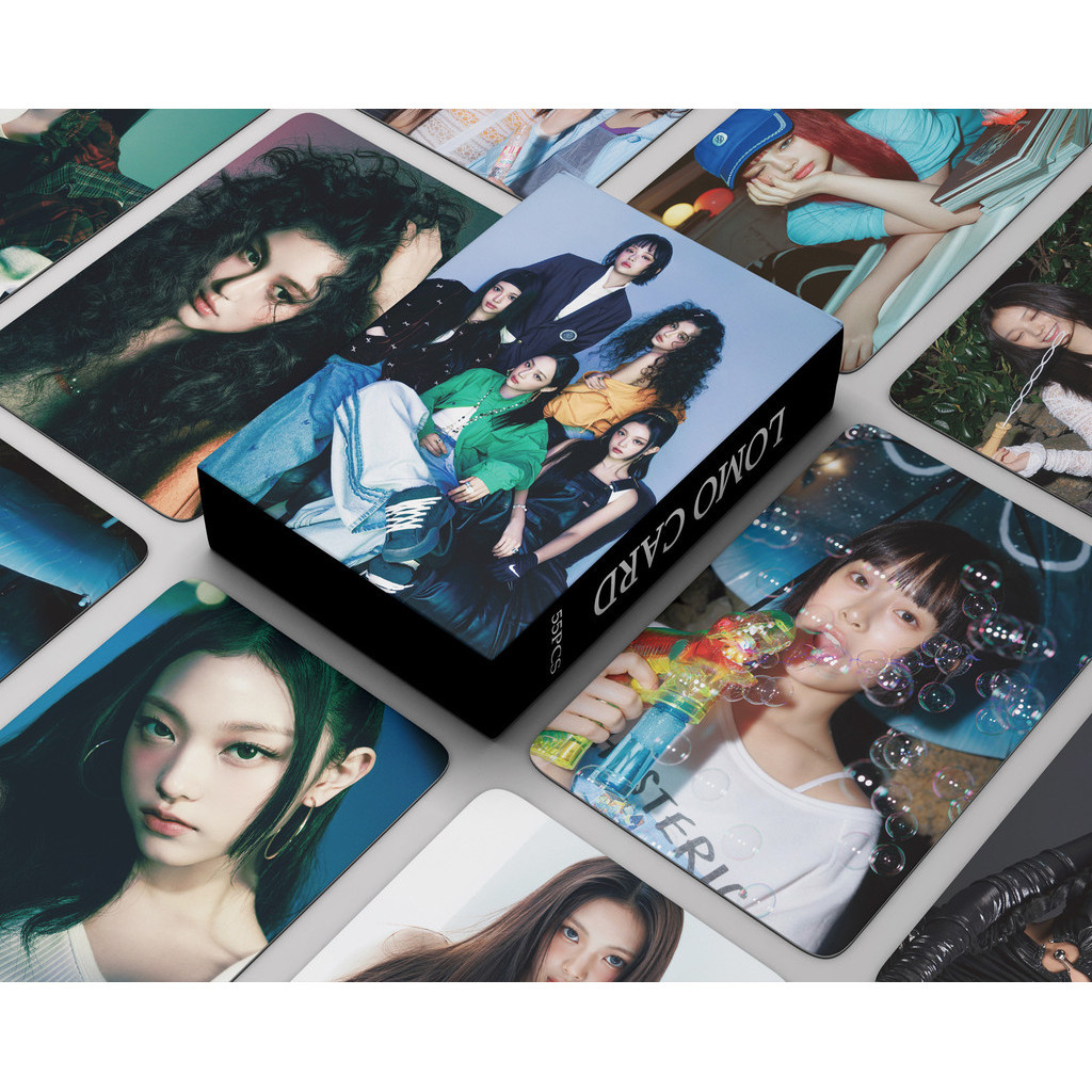 55pcs/box NJ Photocards Bubble Gum How Sweet Album Bunnies Camp Tokyo ...