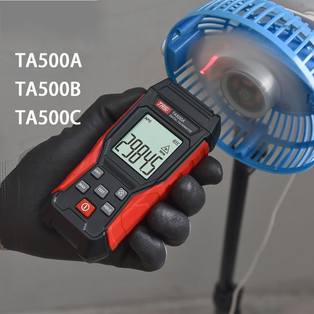 CCZedo Tachometer Non-Contact Mini RPM Tester Meter LCD Display ...