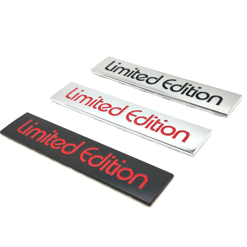 3D Metal Car Sticker Limited Edition Emblem Badge Decal JDM sticker For ...