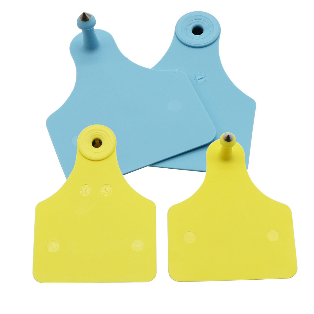 Double-sided Blank TPU Cattle Ear Tag Wordless Cow Pig Horse Ear Label ...