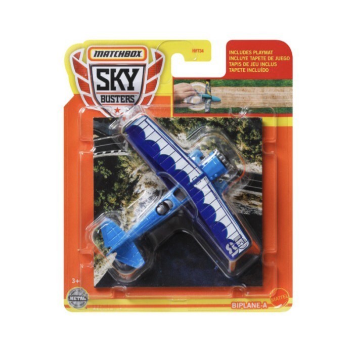 Matchbox Sky Busters - Biplane-A -BGS67 | Shopee Philippines