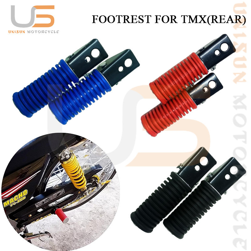 Motorcycle 1 Pair Rear Footrest Rubber For TMX Colored Motorcycle ...
