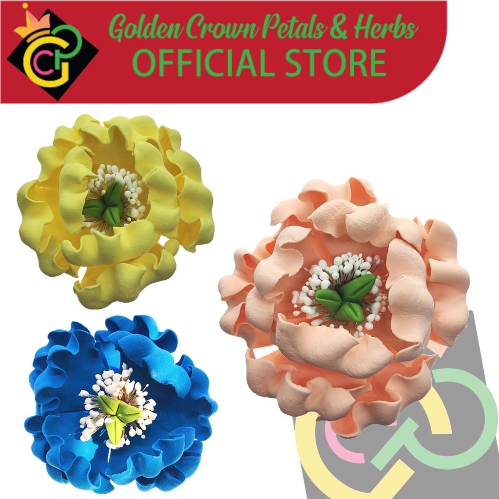 Peony Chicharon series 2022 edible flower cake cupcake topper sugar ...
