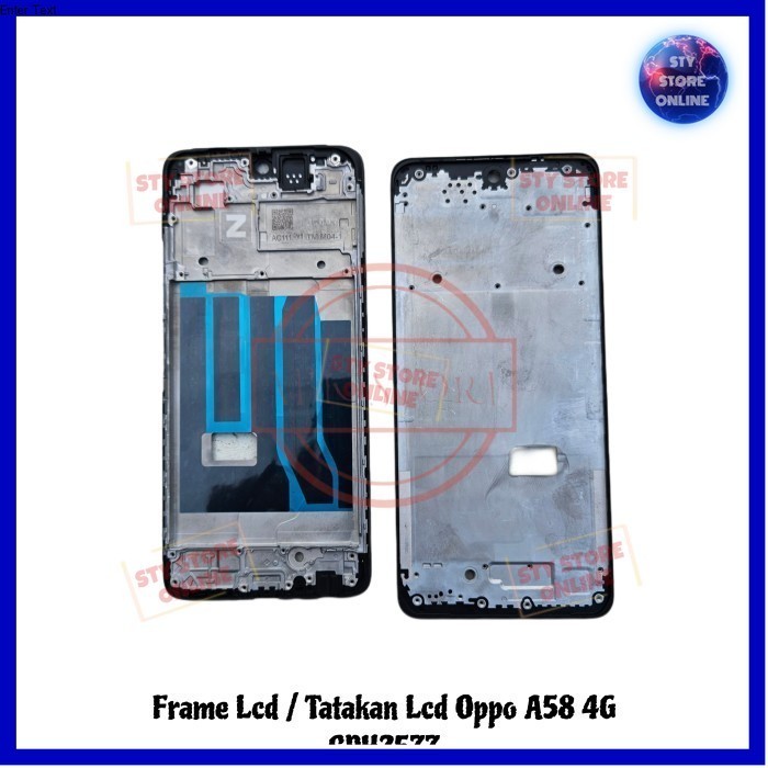 Lcd COATING - LCD BONE - OPPO A58 4G CPH2577 LCD FRAME | Shopee Philippines