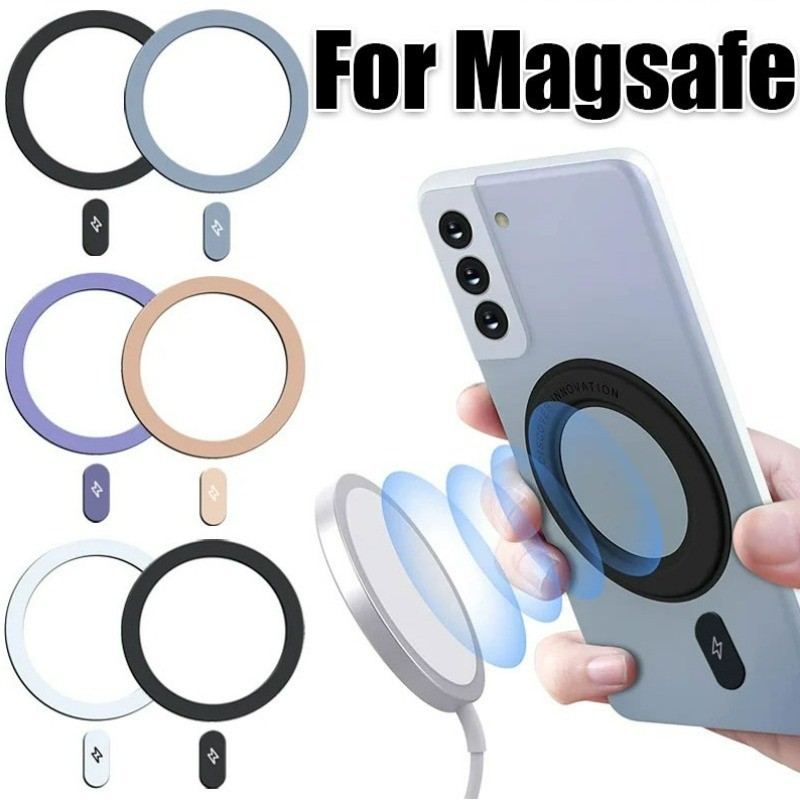 Universal Wireless Charging Magnetic Phone Sticker Rings / Ultra-Thin ...