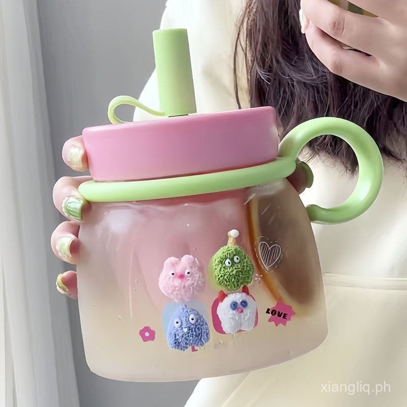 Water Cup Girl2024New Summer Big Belly Cup Good-looking Portable Bottle ...