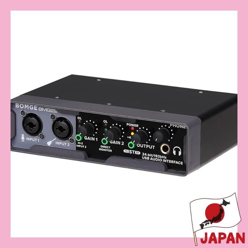 Ships from Japan.BOMGE USB audio interface (24-bit/192 kHz), XLR ...