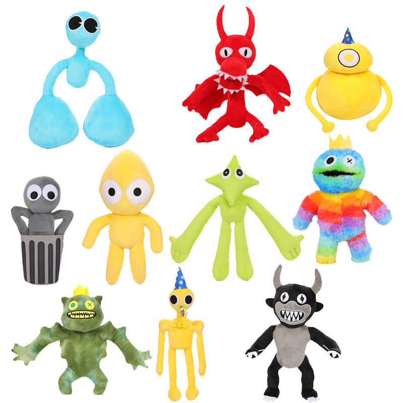 New roblox rainbow friends game rainbow monster rainbow friends plush ...