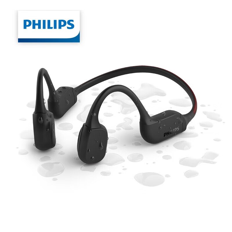 PHILIPS TAA7607 Bone Conduction Sport Wireless Headset Bluetooth 5.2 ...