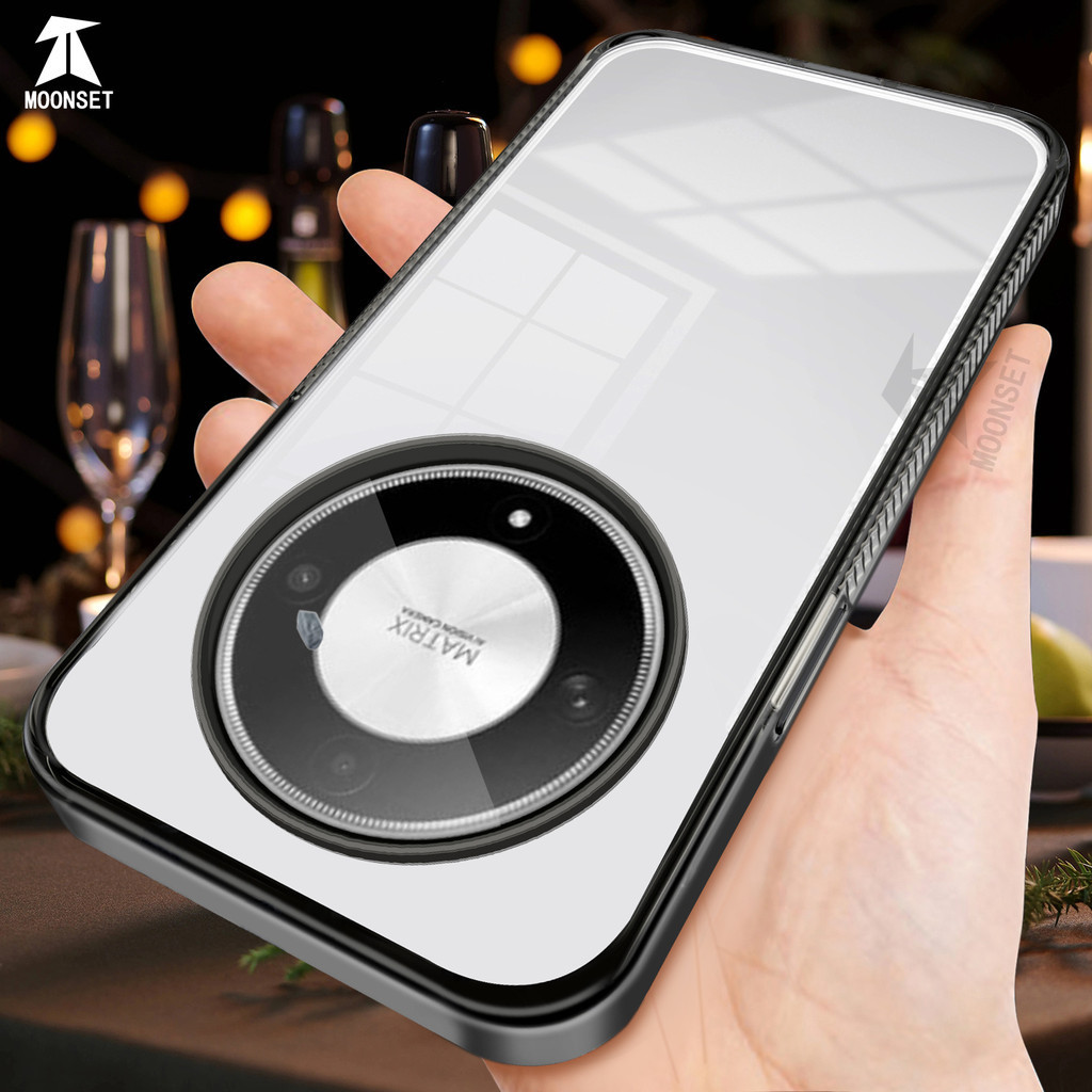 For Honor Magic 6 Lite / Magic 5 Lite Case Clear Back Non-Yellowing ...