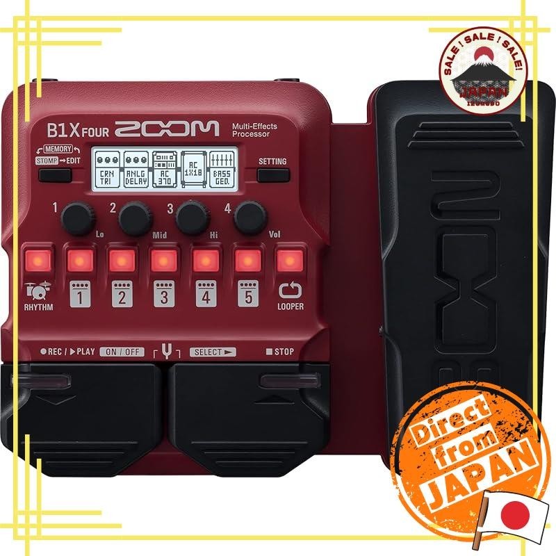 ZOOM Zoom Bass Multi-Effects Pedal B1X FOUR | Shopee Philippines