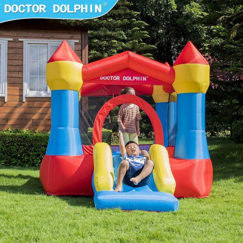 【COD】Children Playground Inflatable Playhouse Castle Outdoor Playground ...
