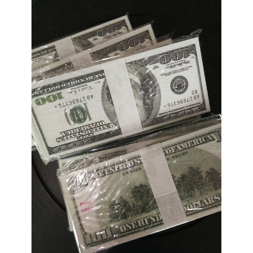 100/200/500 pcs Money Printer, old 100 Dollar Bills Prop Copy Money ...